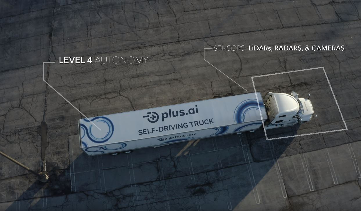 Plus.ai just drove Level 4 autonomous truck coast-to-coast in 3 days - techAU